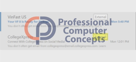 FAQ: Understanding the "External" Email Warnings in Outlook ...