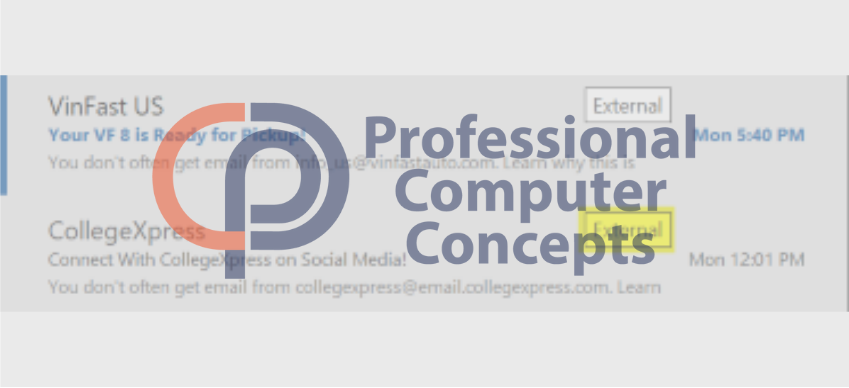 FAQ: Understanding the "External" Email Warnings in Outlook ...